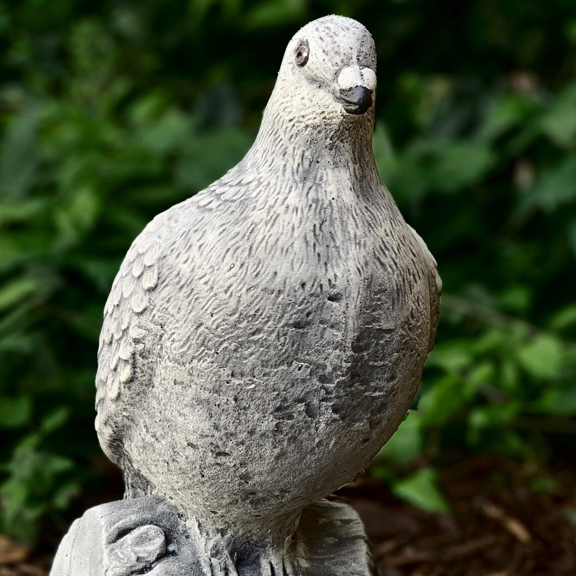 Dove of Piece Cement Dove Sculpture Lovely Dove Figurine - Etsy
