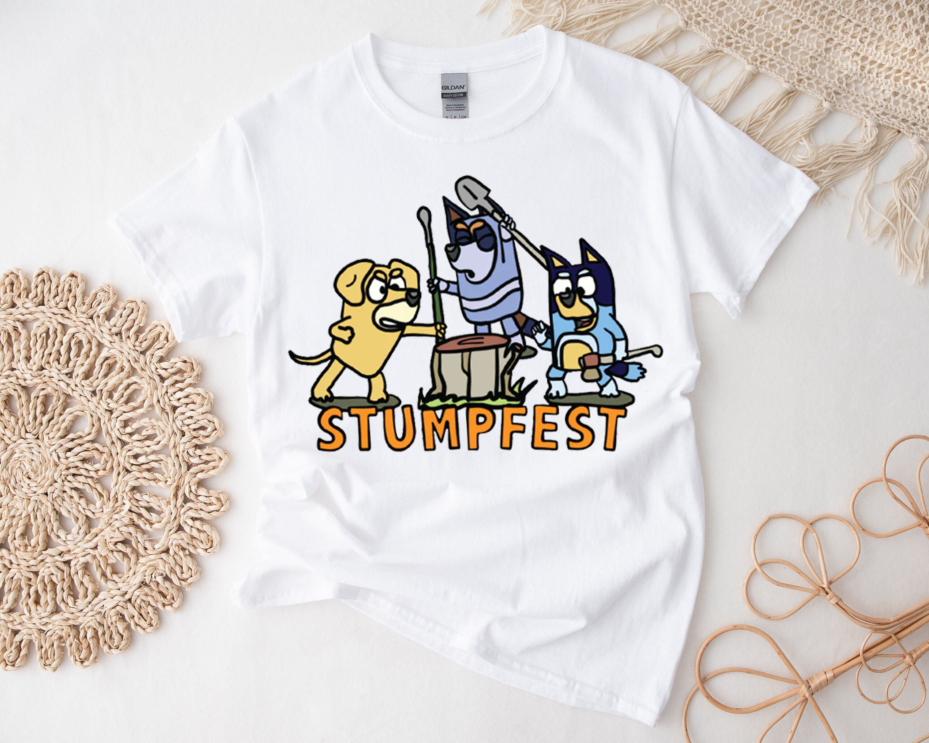 Bluey Stumpfest Shirt Bluey Stumpfest Brisbane Memes T-shirt - Etsy
