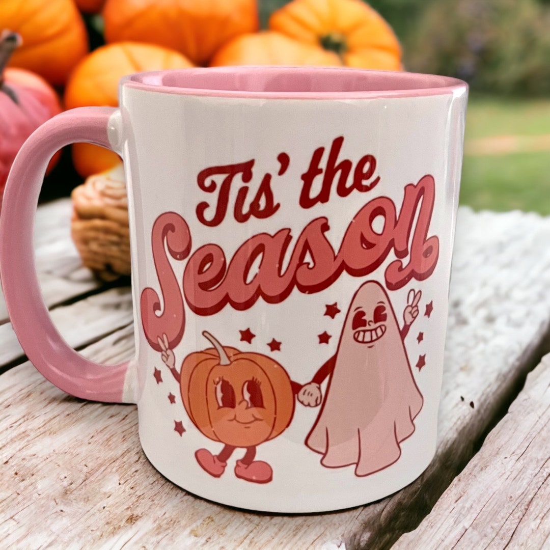 Halloween Coffee Mug Spooky Tea Cup Halloween Gift Ghost - Etsy