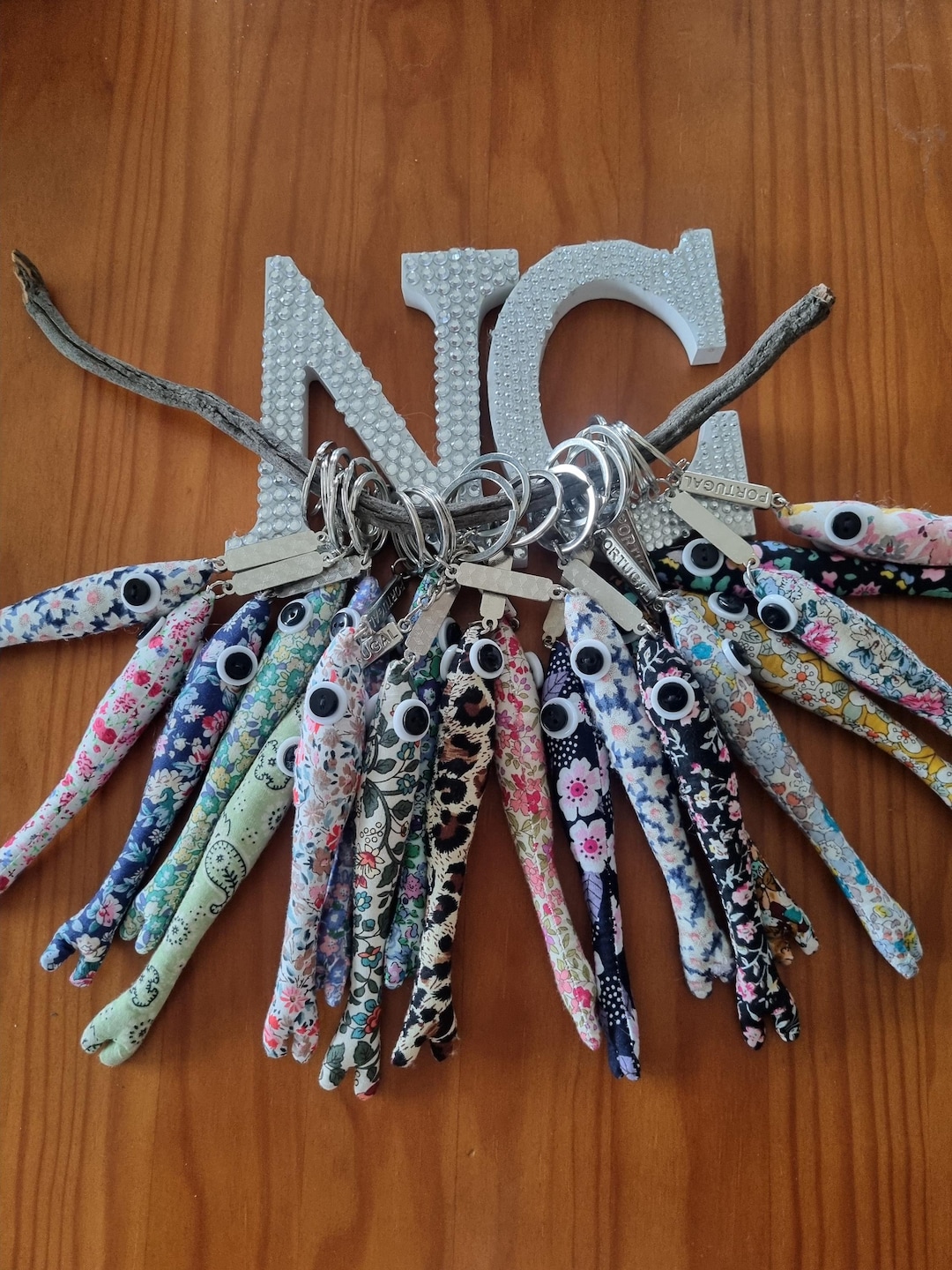 Hand Made Sardine Key-ring Portugal Portuguese Sardines/ Tradition ...
