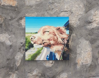 Modern Dog Art - Etsy