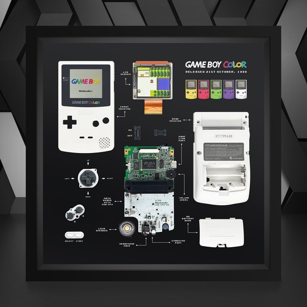 Gameboy Color Teardown - Etsy