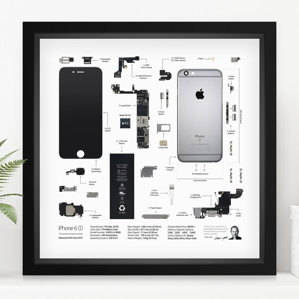 Iphone 12pro Teardown Art - Etsy