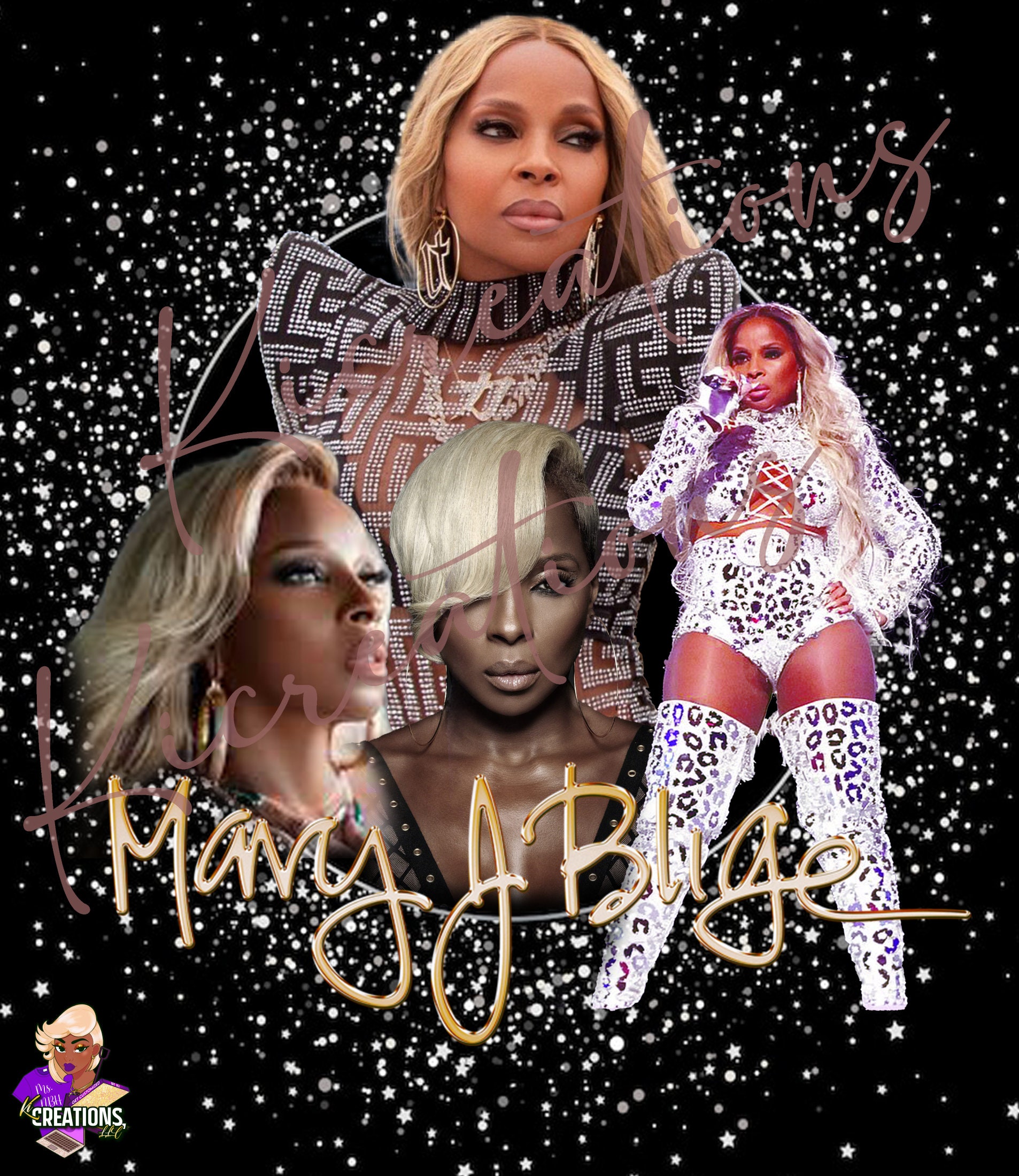 Mary J. Blige Png - Etsy