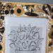 JEWELED JEWELRY DECORATED Rhinestone Embellished Art Picture Frame ...