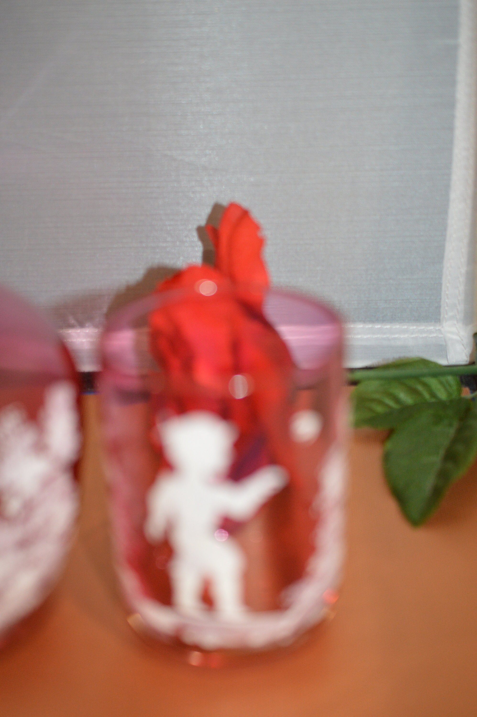 MARY GREGORY CRANBERRY Glass Tumble up Set, Carafe Tumbler, Victorian ...