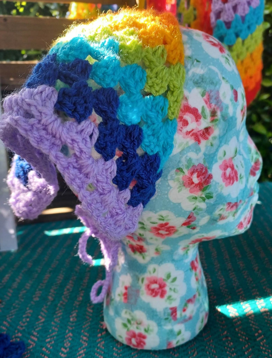 Crochet Chakra Bandana - Etsy