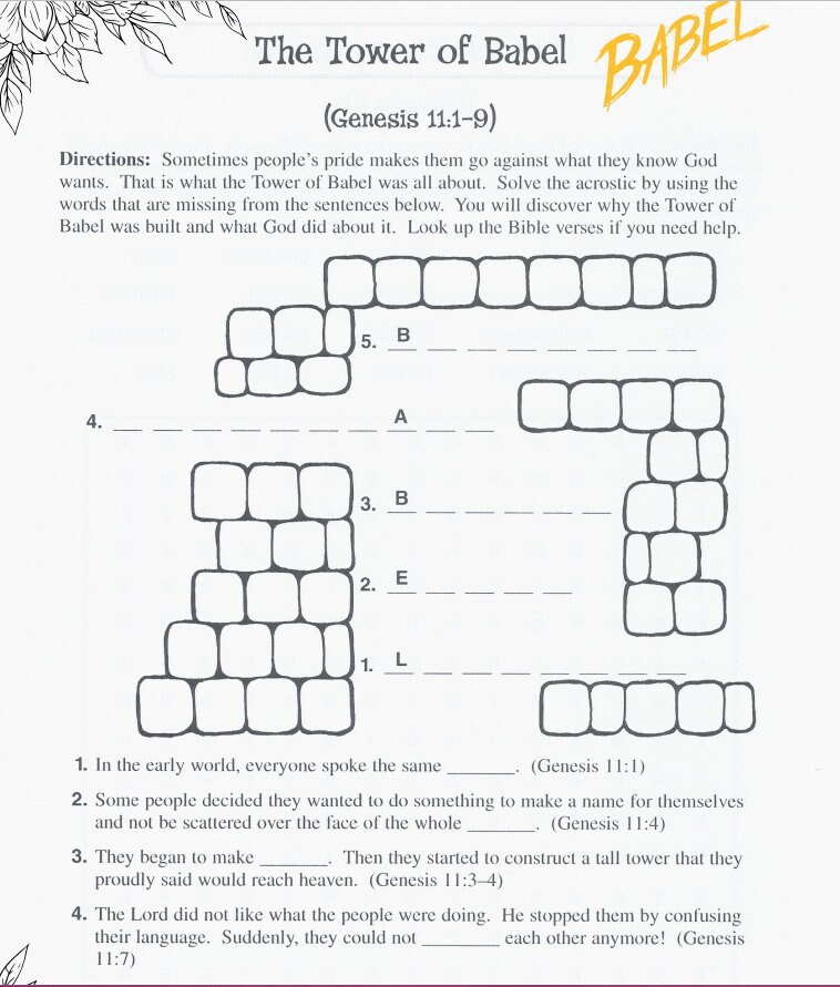 Christian Activities, Religious Activities, Christian Worksheets ...