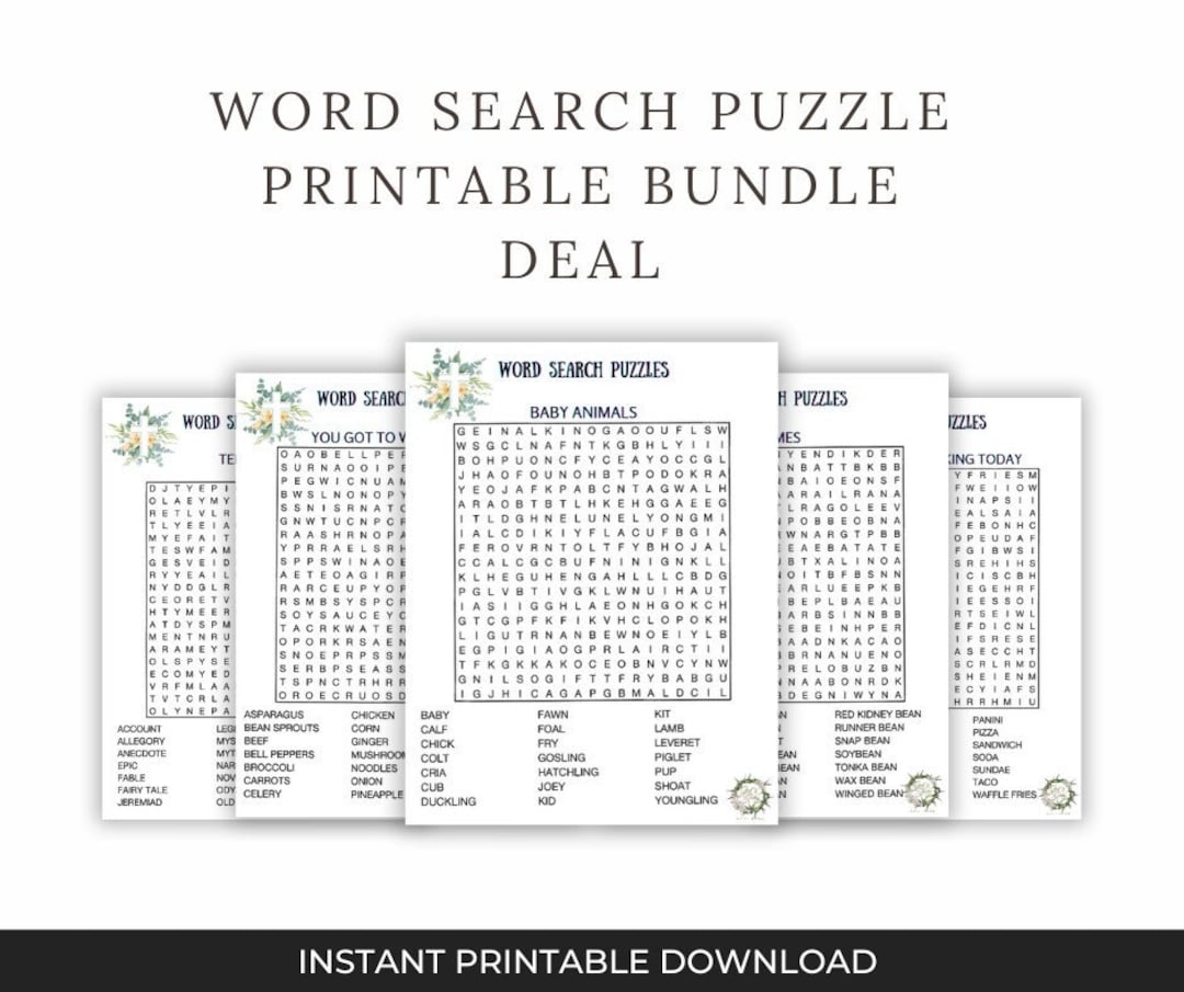 Word Search Printables, Word Search Puzzles, Word Search Worksheets ...