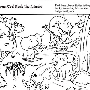 Christian Hidden Pictures: Bible Activity Worksheets (digital Download ...