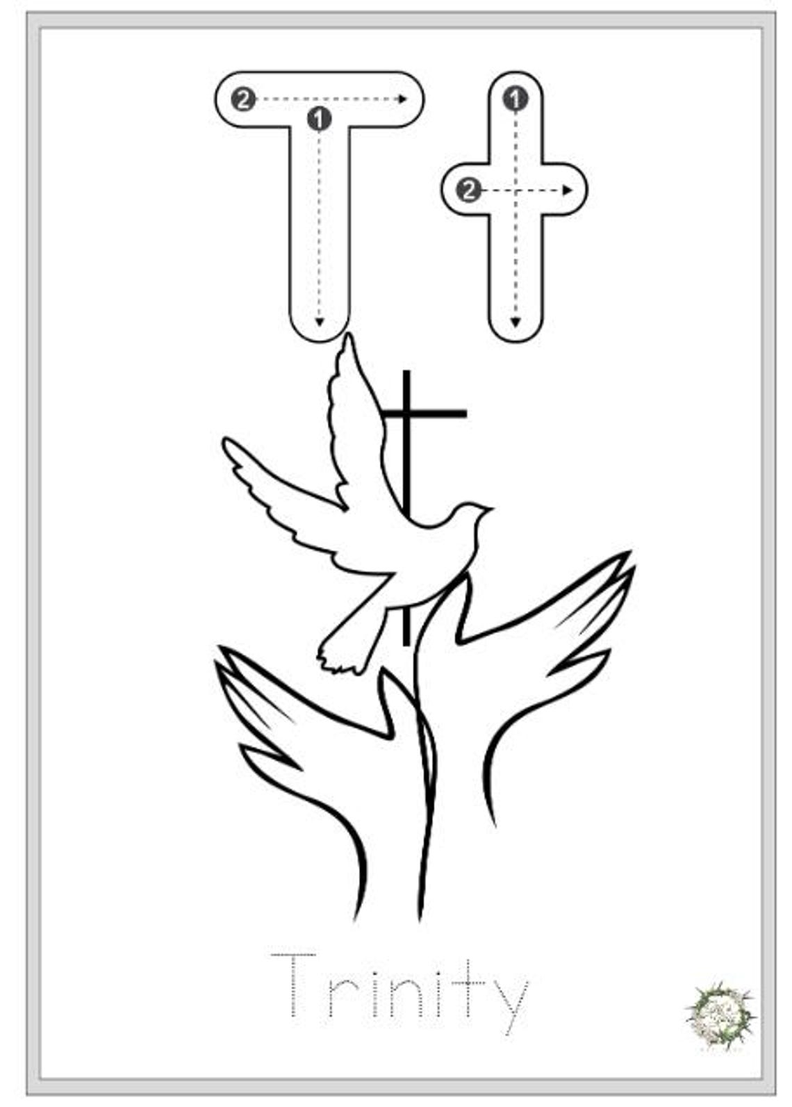 Christian Alphabet Coloring Pages: Learning Printables (digital ...