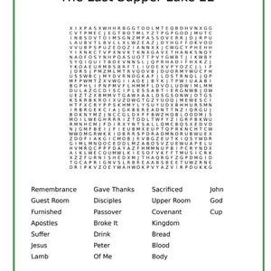 Christian Word Search, Faith-based Puzzles, Christian Activity, Faith ...