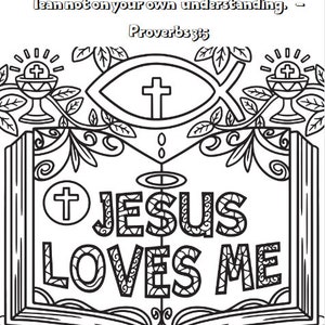 Christian Coloring Pages for Kids: Bible Story Printables (digital ...