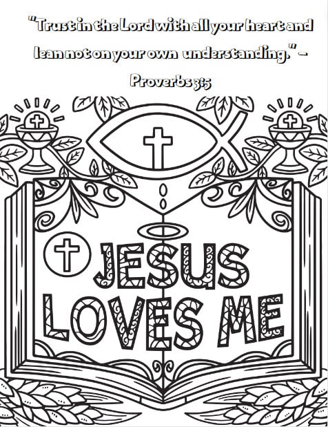 Christian Coloring Pages for Kids, Coloring Pages, Printable Coloring ...