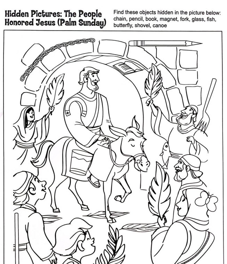 Christian Hidden Pictures: Bible Activity Worksheets (digital Download ...