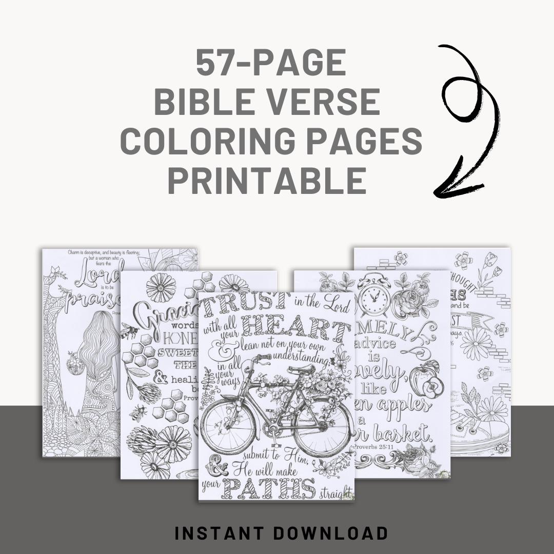 Coloring Pages, Bible Coloring Pages, Christian Coloring Pages, Digital ...
