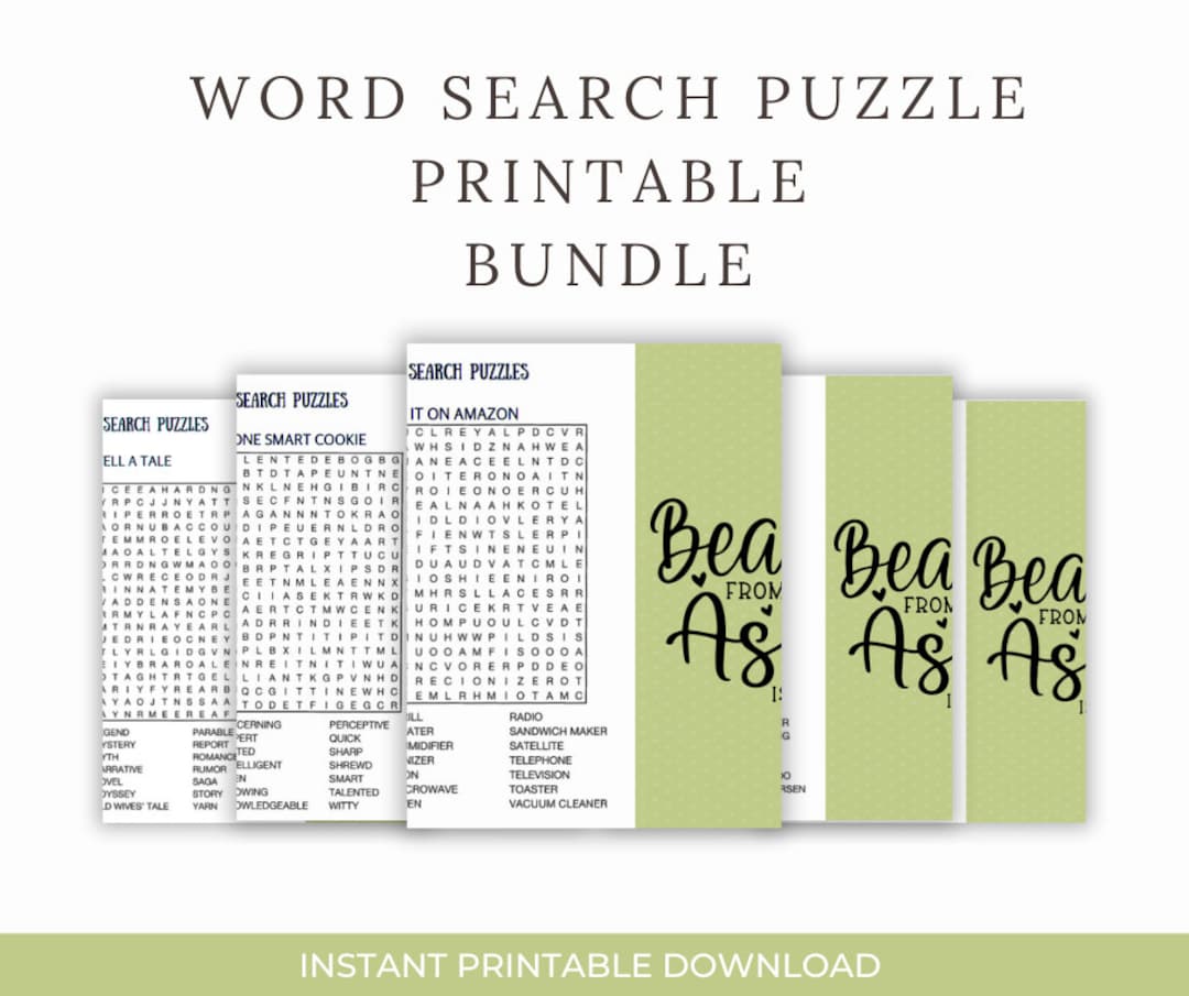 Word Search Printables, Word Search Puzzles, Word Search Worksheets ...