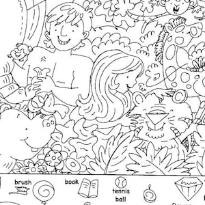 Bible Hidden Picture, Hidden Pictures, Faith Based Worksheet, Christian ...