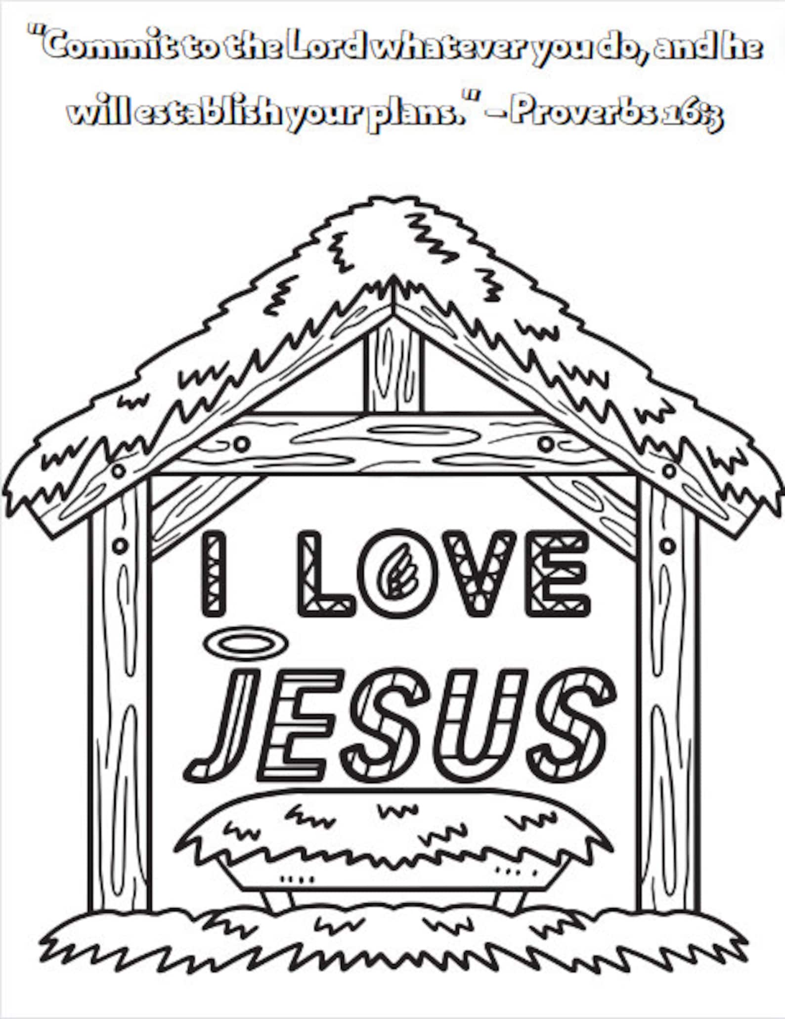 Christian Coloring Pages for Kids, Coloring Pages, Printable Coloring ...