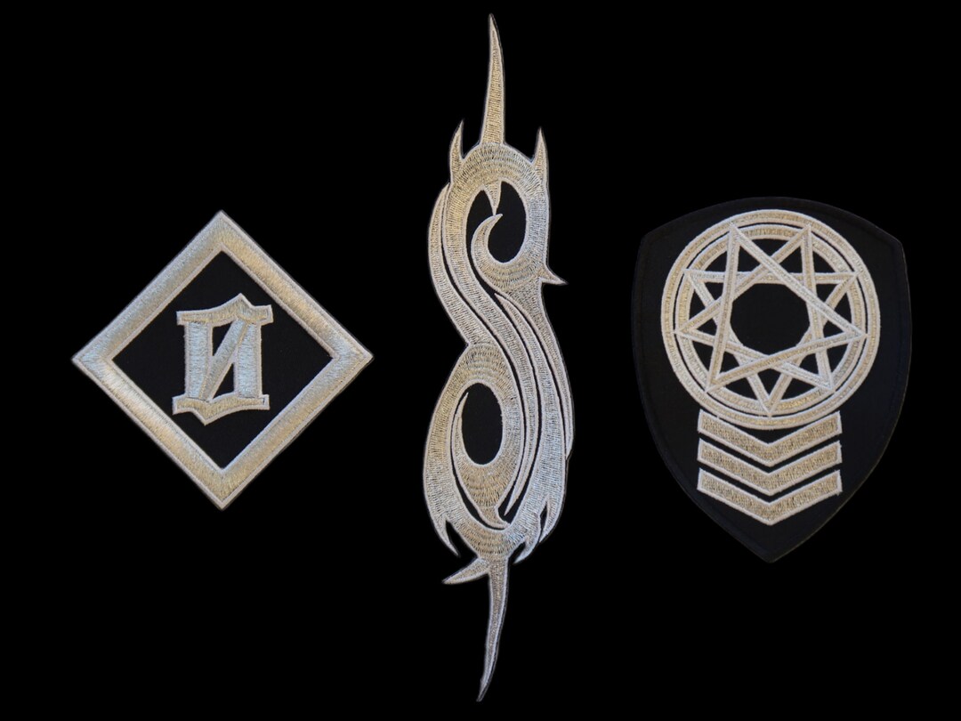 Vol. 3: the Subliminal Verses Embroidered Patch Set Slipknot - Etsy