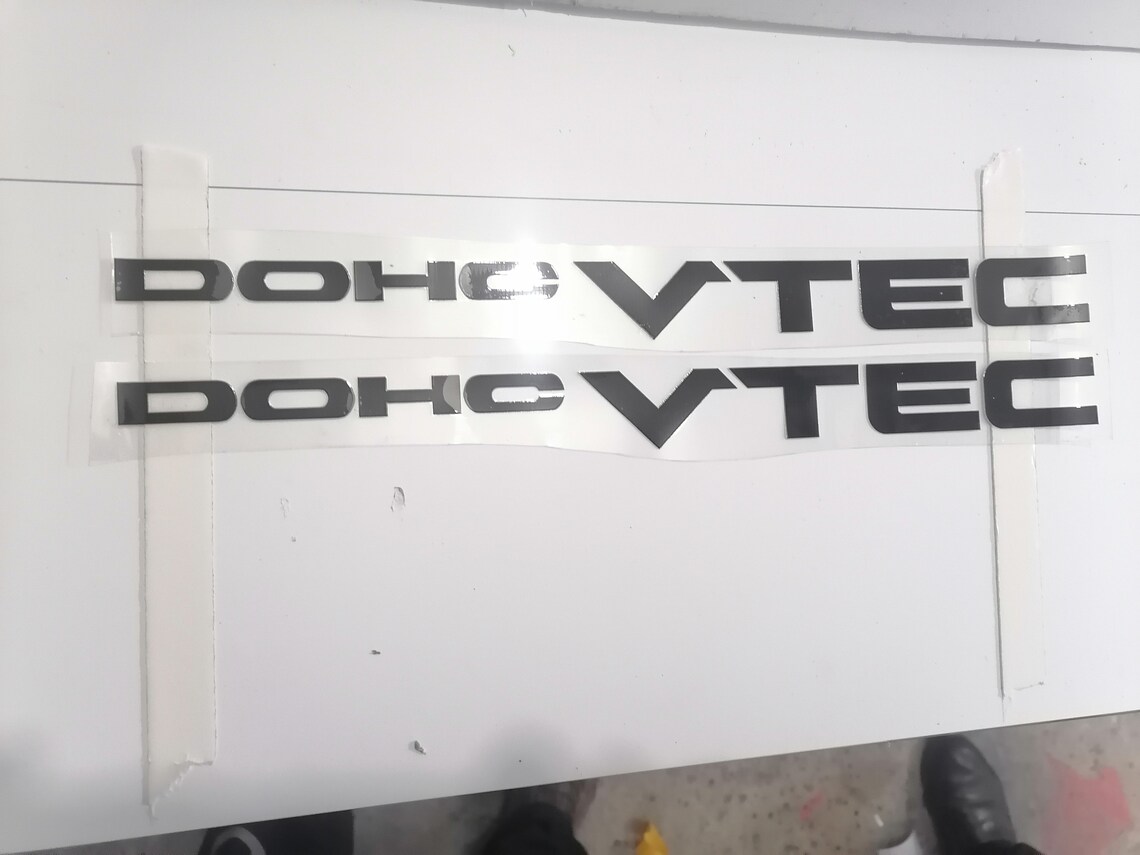 Honda Doch Vtec Logo Sticker 2 Pieces - Etsy Canada