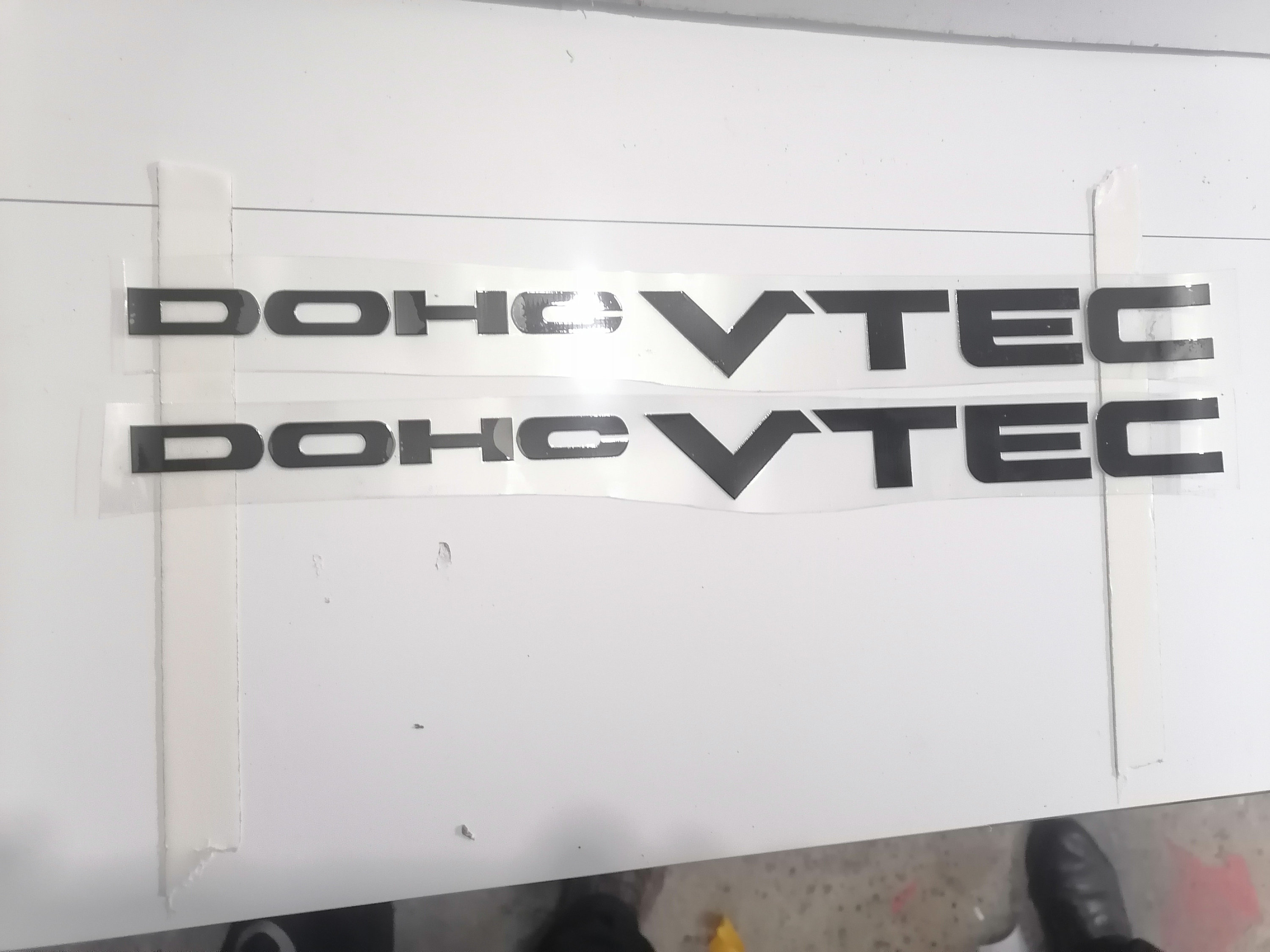 Custom Honda DOHC VTEC Logo Sticker Set 2 Pieces - Etsy