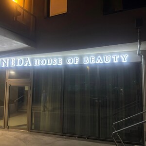 Custom Backlit Metal Channel Letters Sign: Illuminated 3D Logo for ...