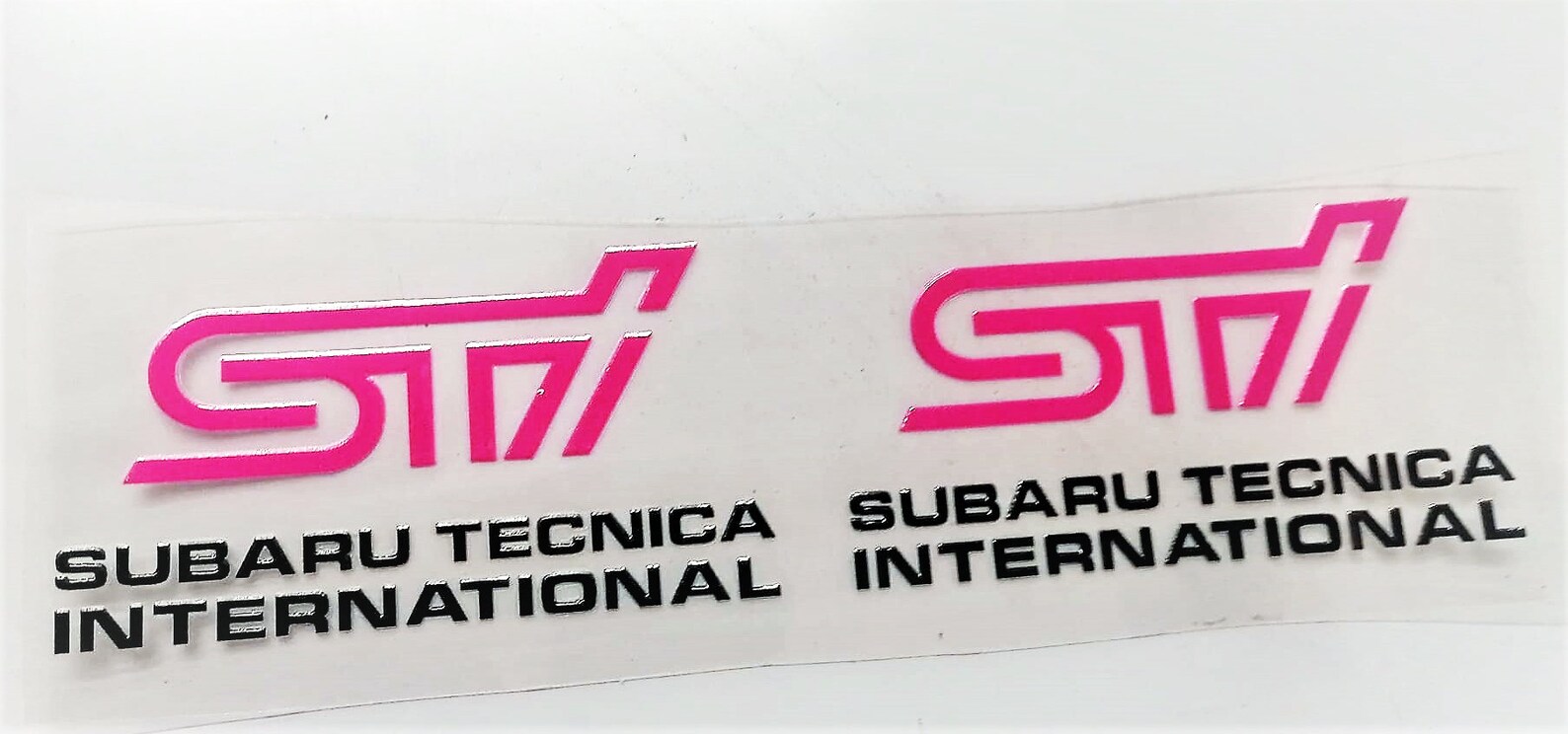 Subaru Sti Logo Bumper and Spoiler Decals 3d Uv Dtf Print - Etsy