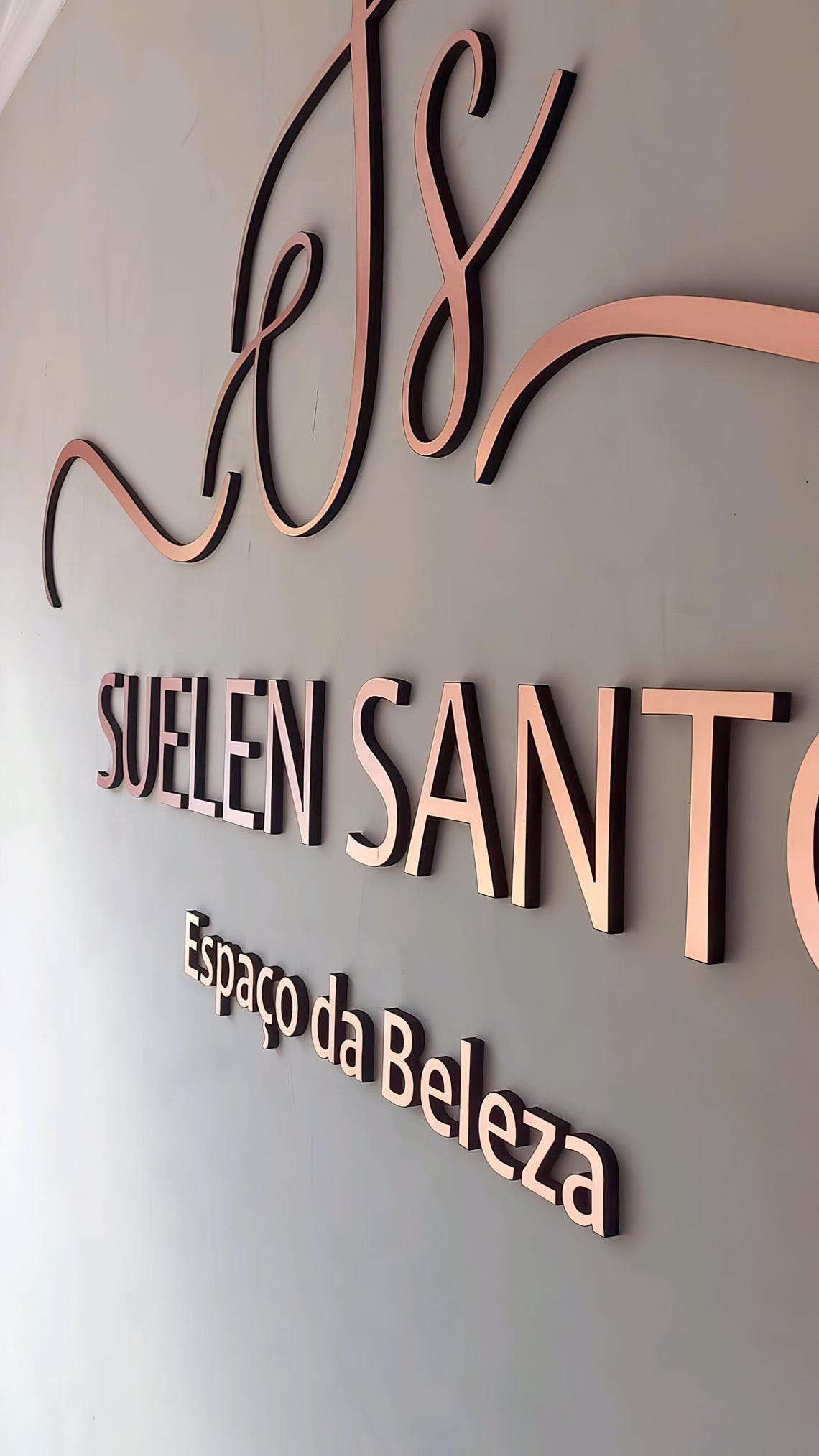 Custom 3D Metal Logo Sign: Laser Cut Business Signboard - Etsy