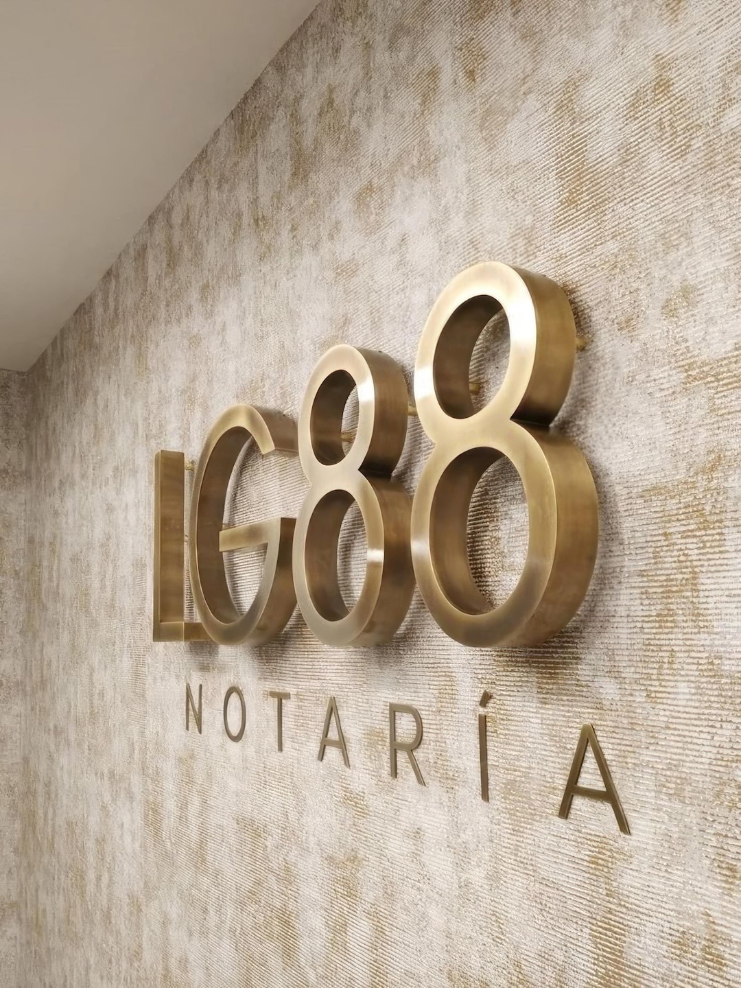 Custom 3D Metal Logo Sign: Laser Cut Business Signboard - Etsy