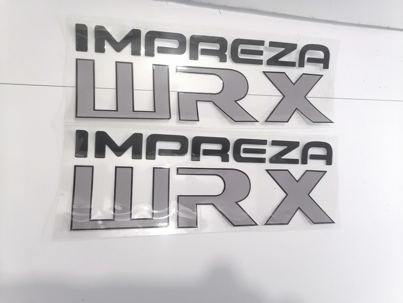 Subaru WRX Logo Old 2 Pieces - Etsy