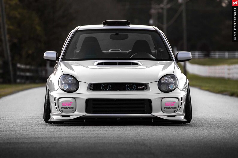 Subaru Sti Logo Bumper and Spoiler Decals 3d Uv Dtf Print 4 Pieces - Etsy