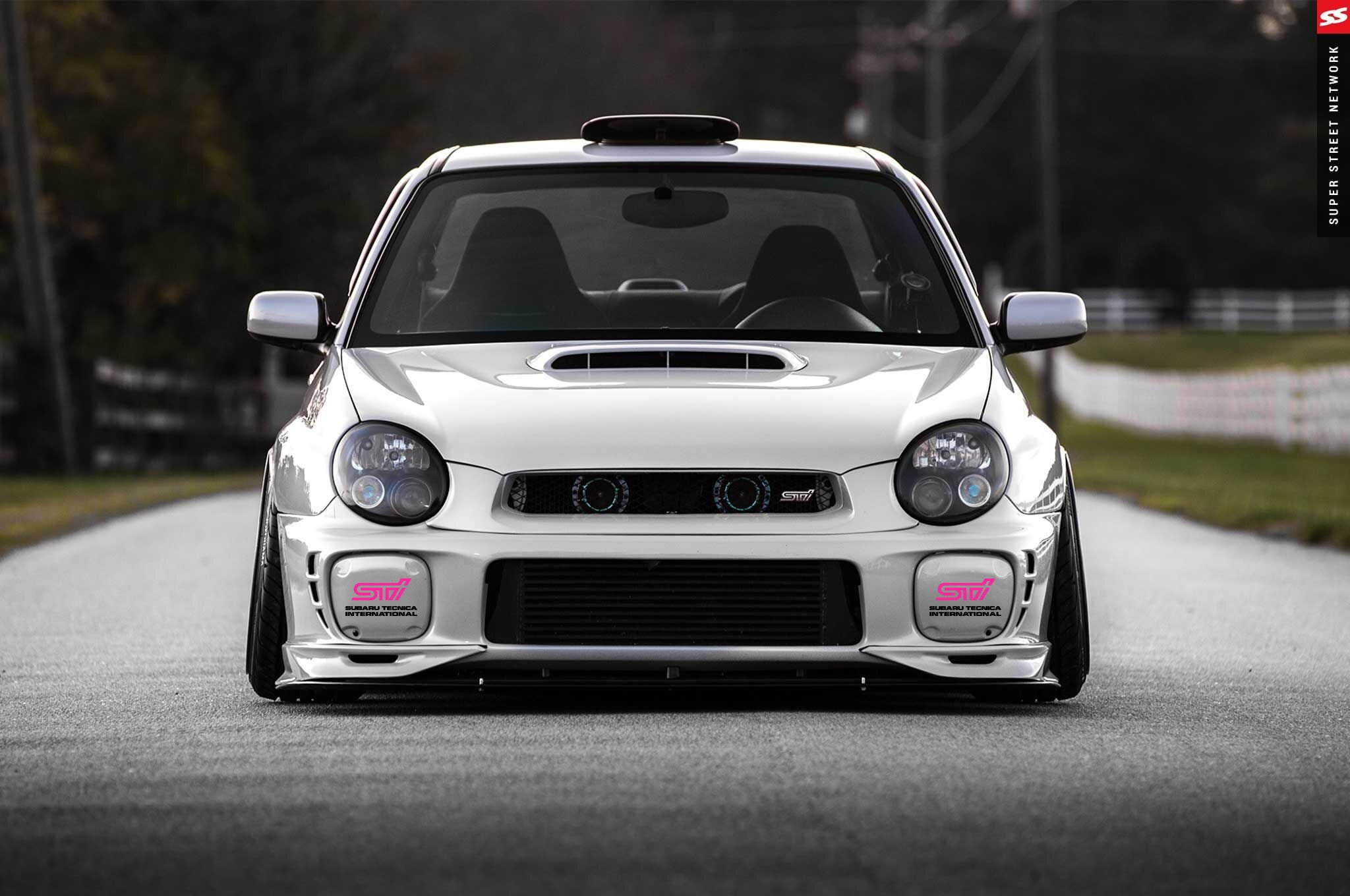 Subaru Sti Logo Bumper and Spoiler Decals 3d Uv Dtf Print 4 Pieces - Etsy