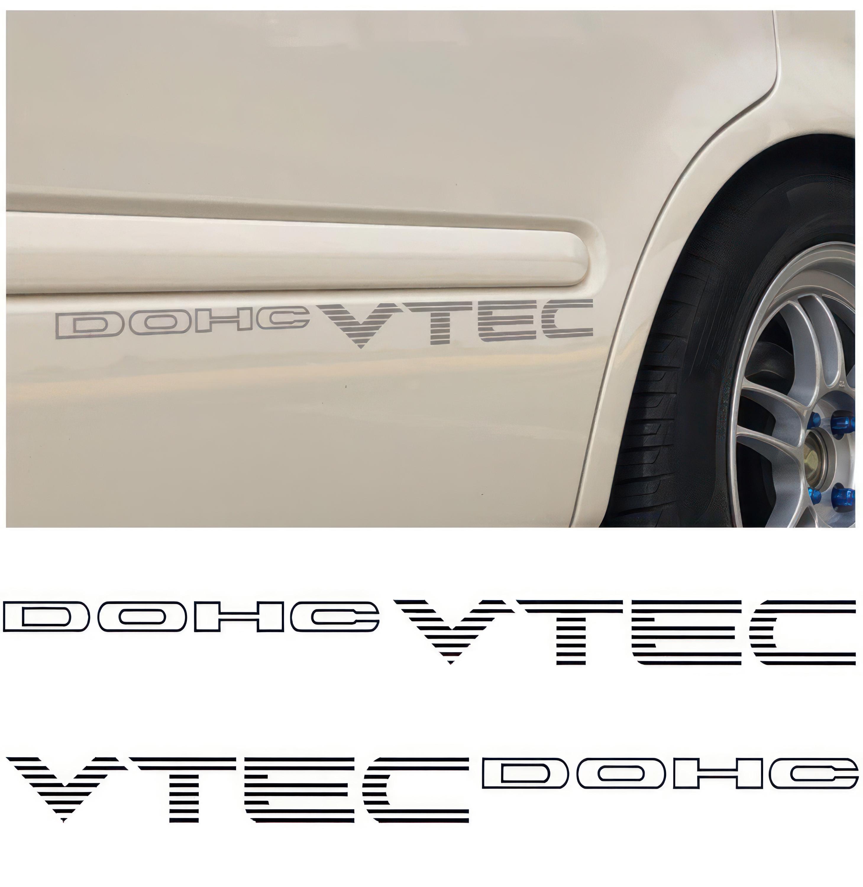 Custom Honda DOHC VTEC Logo Sticker Set 2 Pieces - Etsy