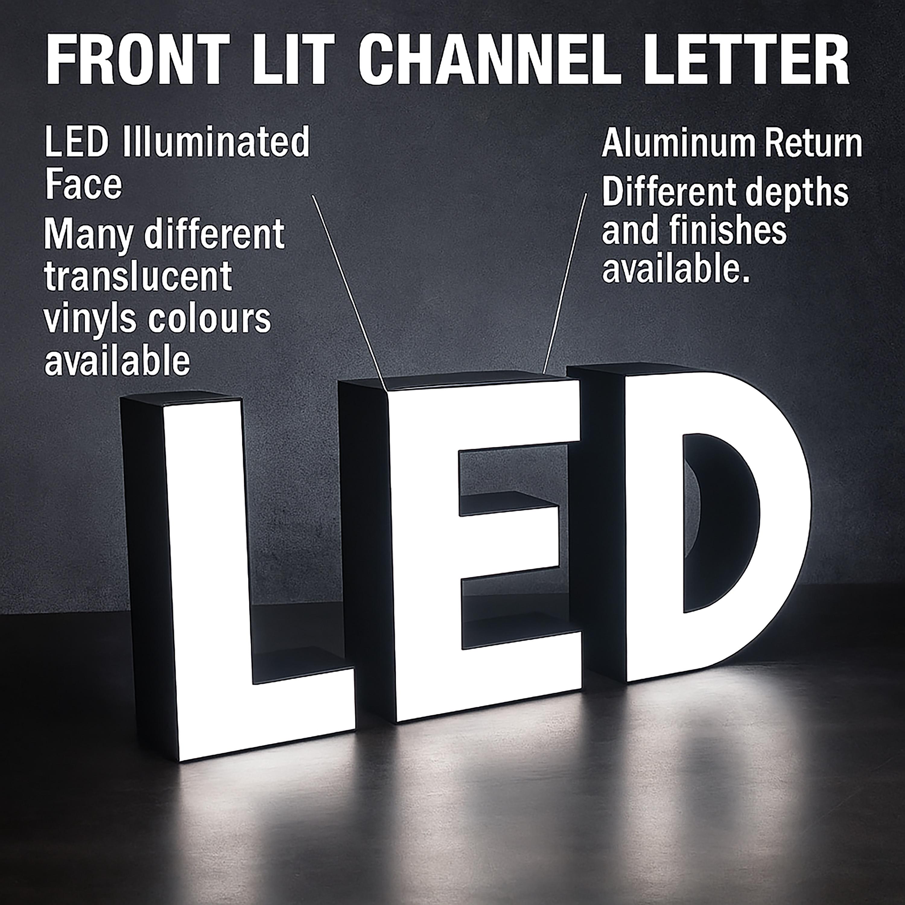 3d Letter Led