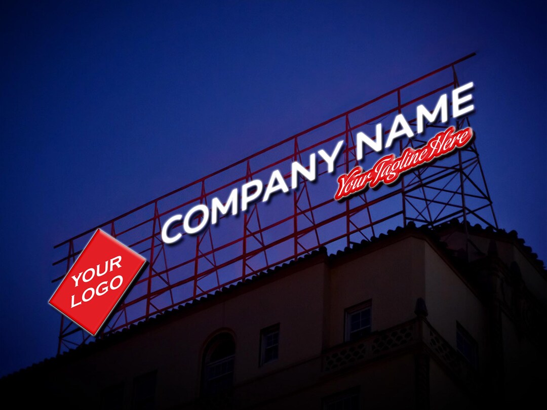 3D Frontlit Letters, 3d Business Sign, Front Light Metal Sign, Lobby ...