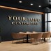 Custom Office Signs, Reception Sign, Business Logo, Custom Laser Cut ...