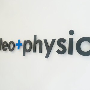 Custom 3D Laser Cut Business Logo Sign: Stainless Steel or Acrylic - Etsy