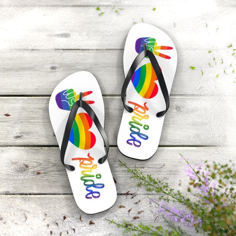 Gay Pride Sandals Mens - Etsy