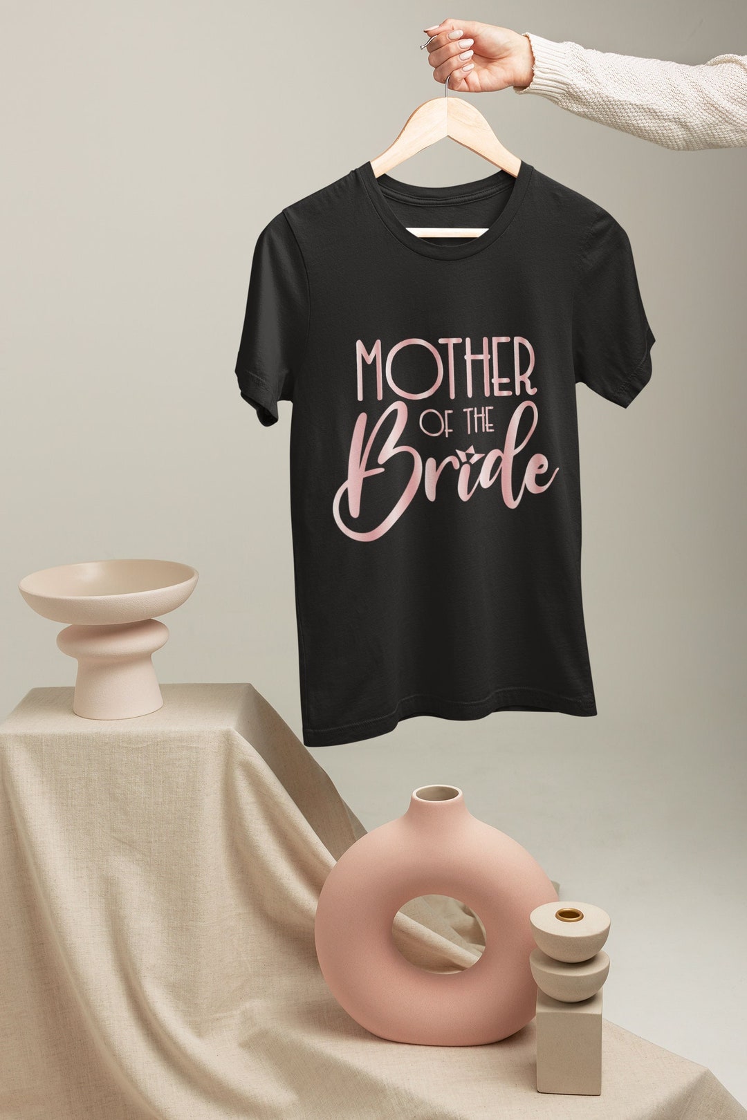 Mother of the Bride Matching Bridal Party Tshirt, Custom Bachelorette ...