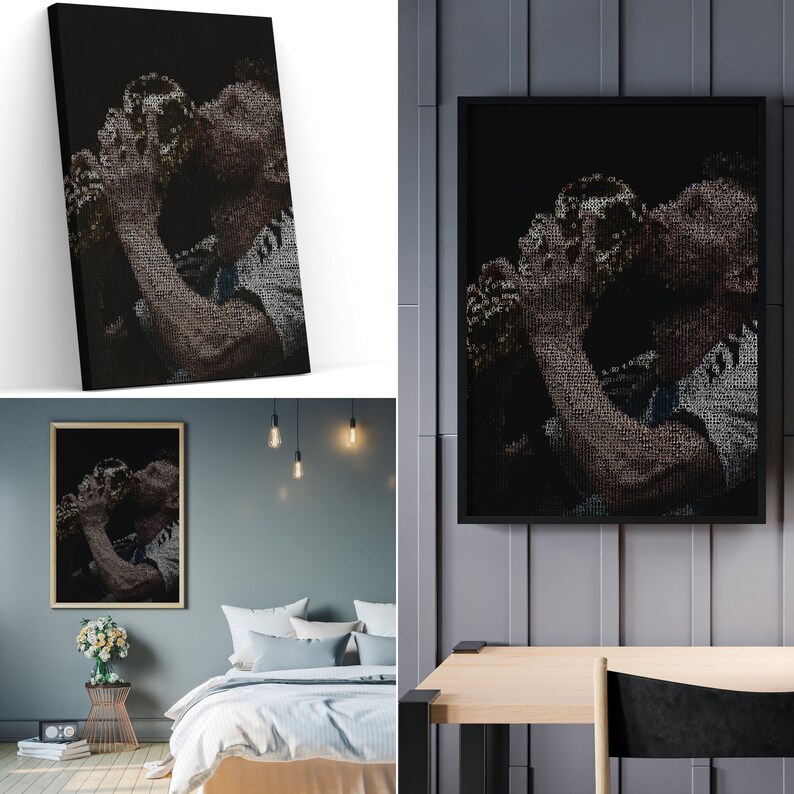 Leo Messi World Cup Poster Digital Portrait Made With Letters and ...