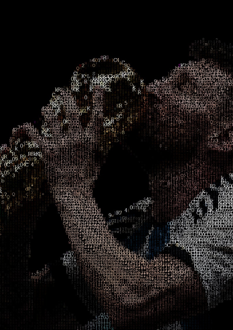 Leo Messi World Cup Poster Digital Portrait Made With Letters and ...