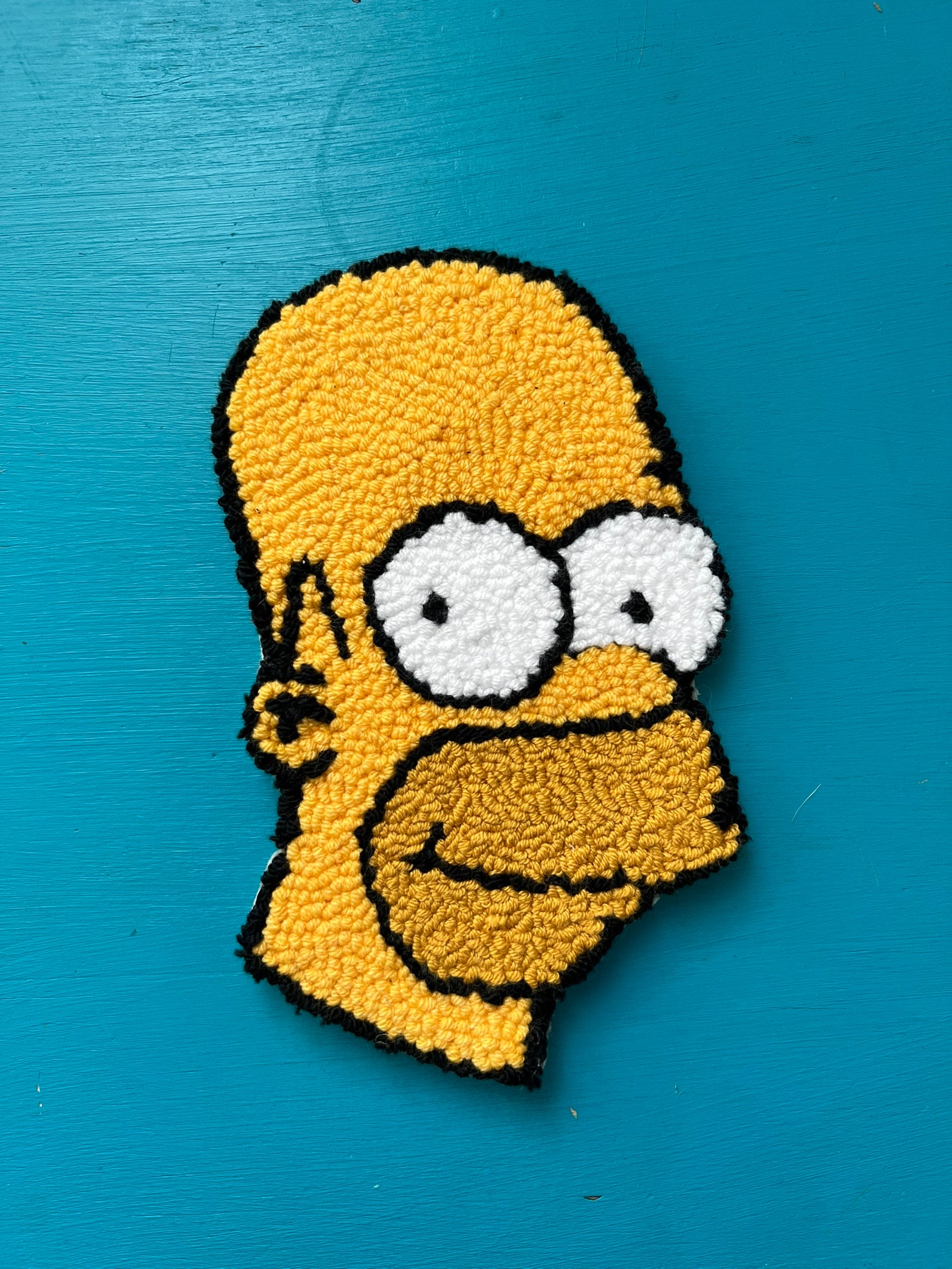 The Simpsons Coasters/magnets Punch Needle %100 Handmade - Etsy