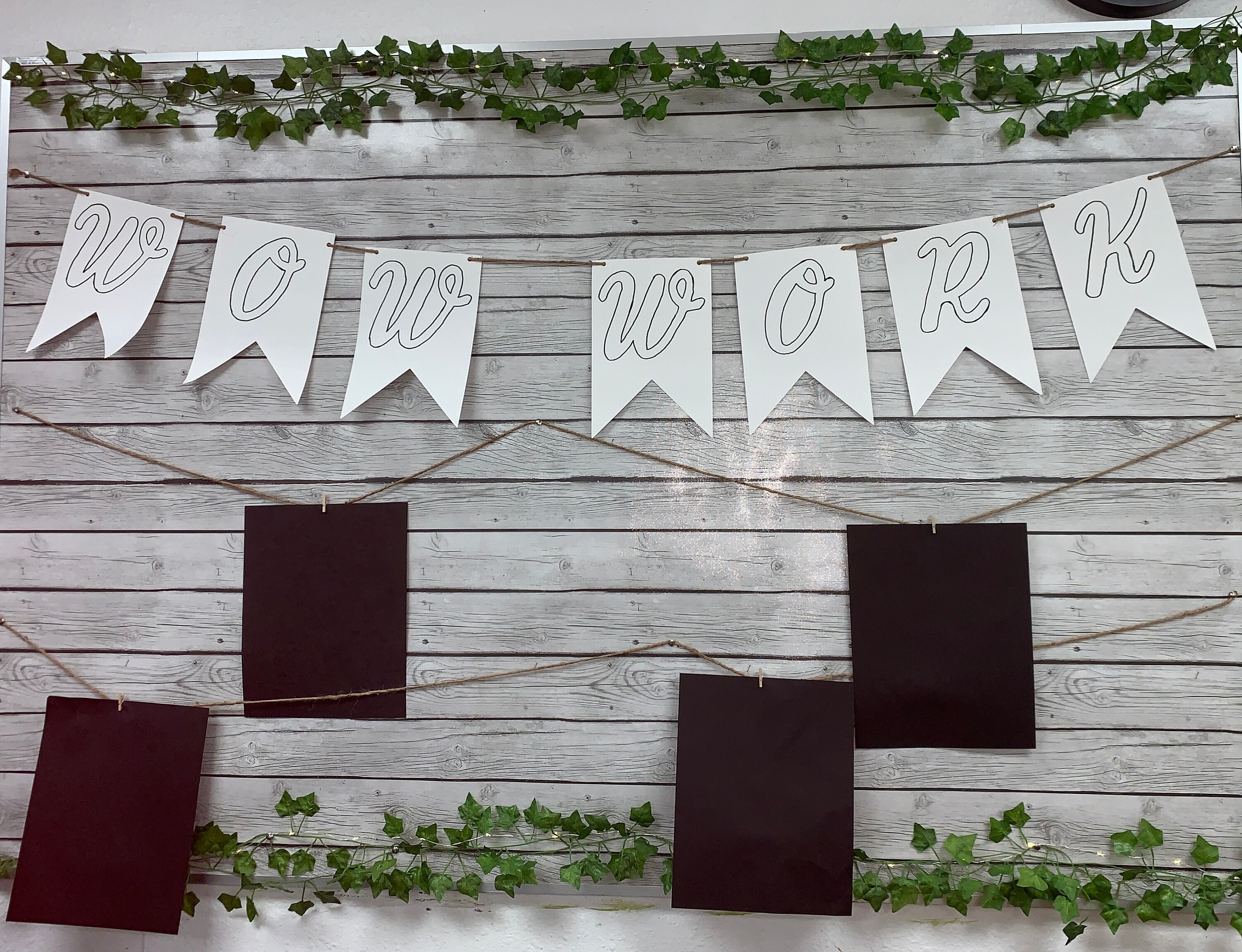 Wow Work Bulletin Board - Etsy