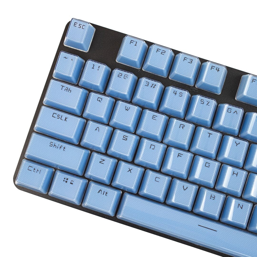Acrylic Honeycomb Keycaps Blue - Etsy
