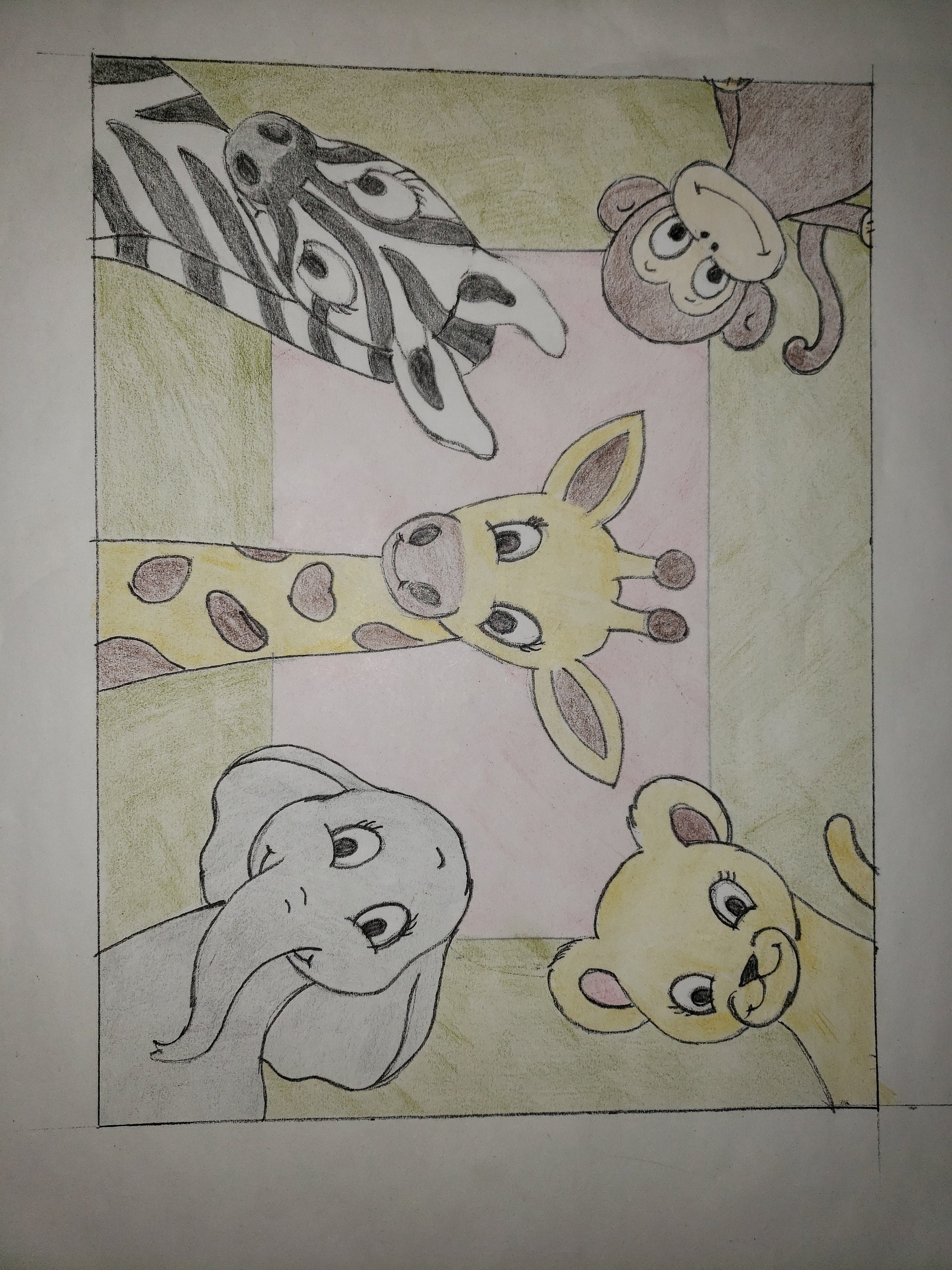 Safari Blanket - Graphan (C2C) Pattern. (crochet; Corner-to-corner ...