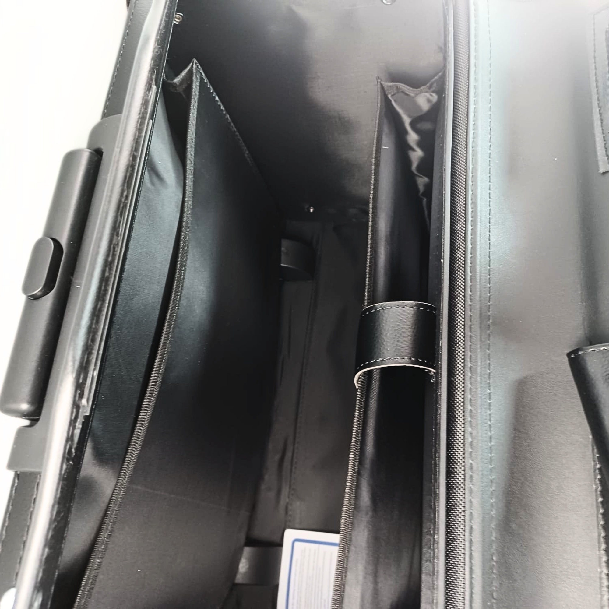 Wheeled Pilot Case Briefcase Business Laptop Case Flight Briefcase Bag ...