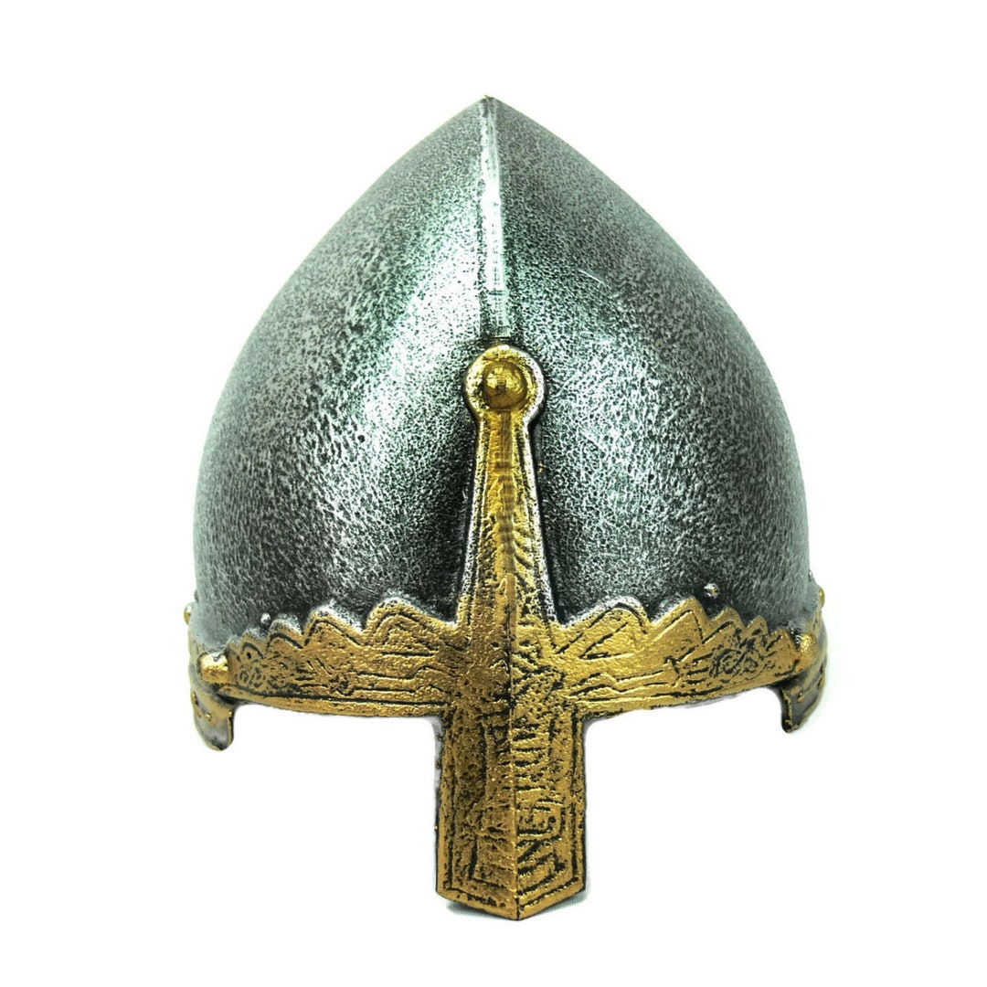 Helmet Nasal Type Medieval Knight Helmet Fancy Dress Shield Accessories ...