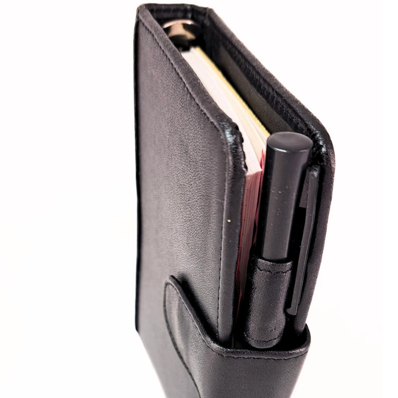 Genuine Leather Personal Planner ORGANIZER Calendar Goals Expenses ...