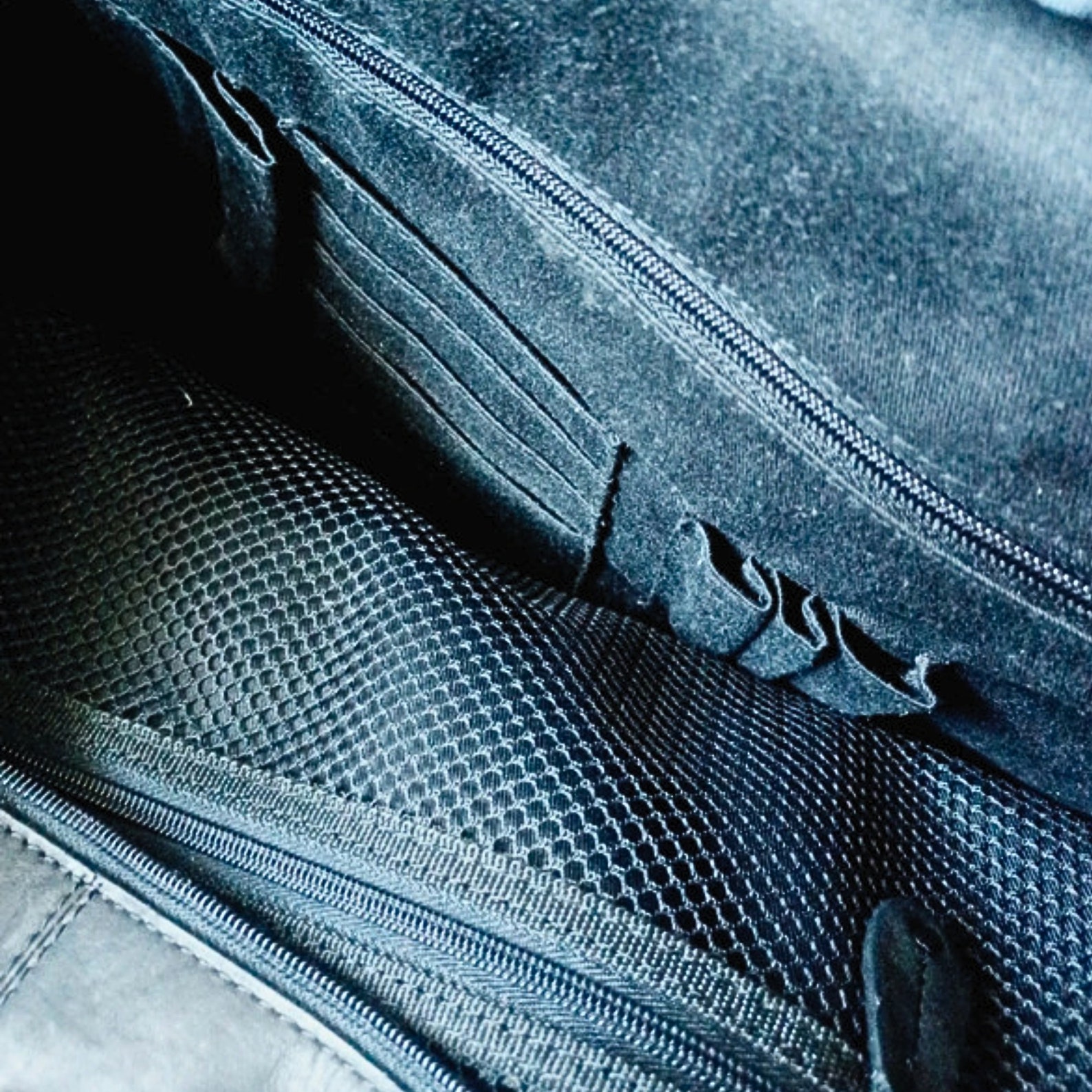 Colombian Genuine Columbian Leather Handcraft Holdall Bag Black Handles ...